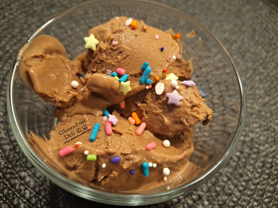 Шоколадов сладолед Chocolate Ice Cream Gf Ef вкусни рецепти без глутен и без яйца